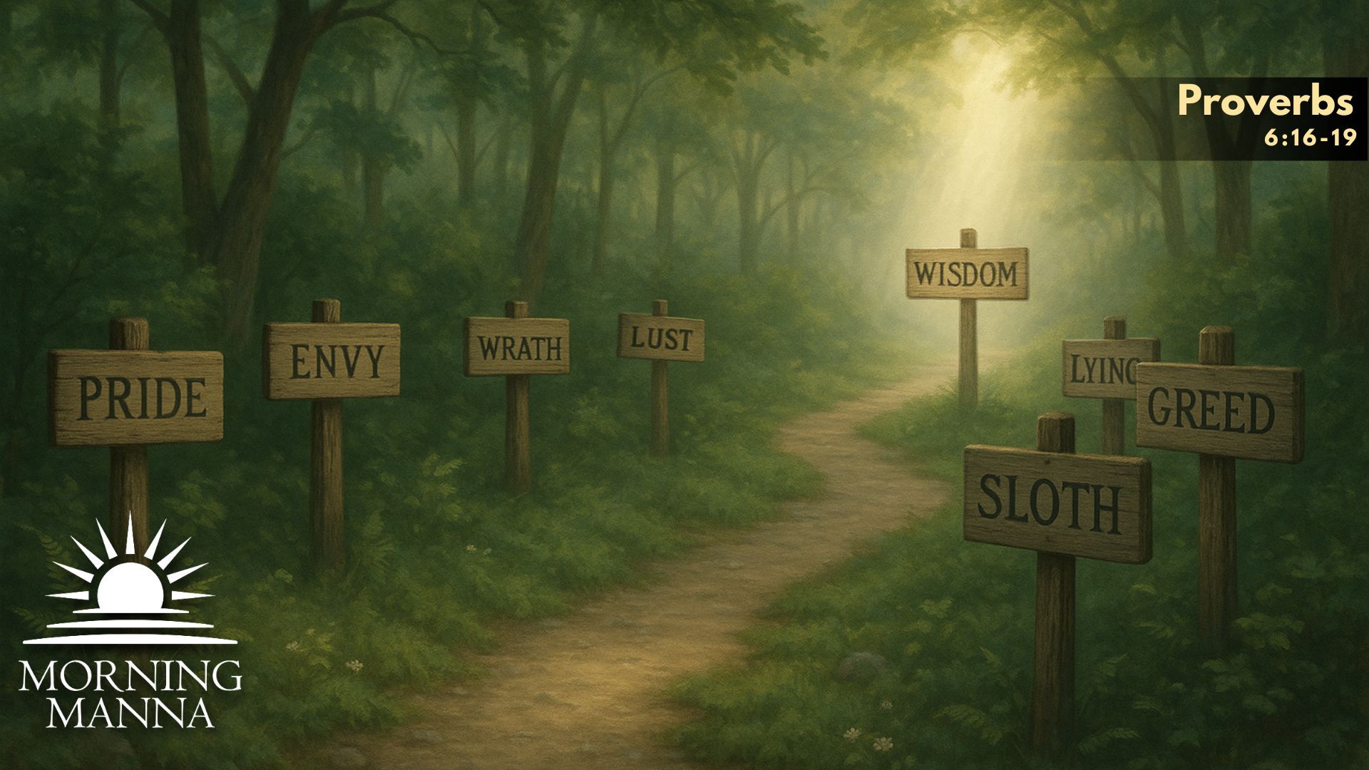 Morning Manna - July 10, 2025 - Proverbs 6:16-19 - What God Hates—and ...