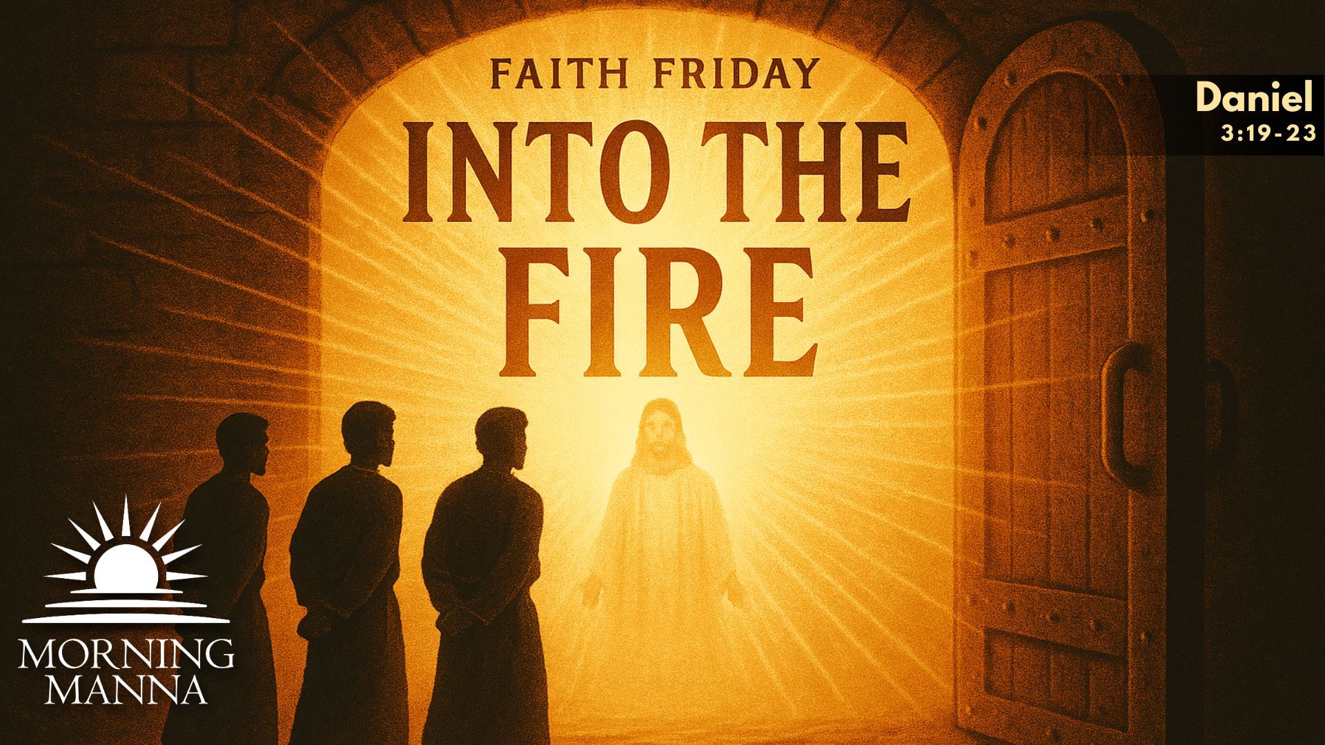 Morning Manna - July 11, 2025 - Daniel 3:19-23 - Faith Friday: Into the ...