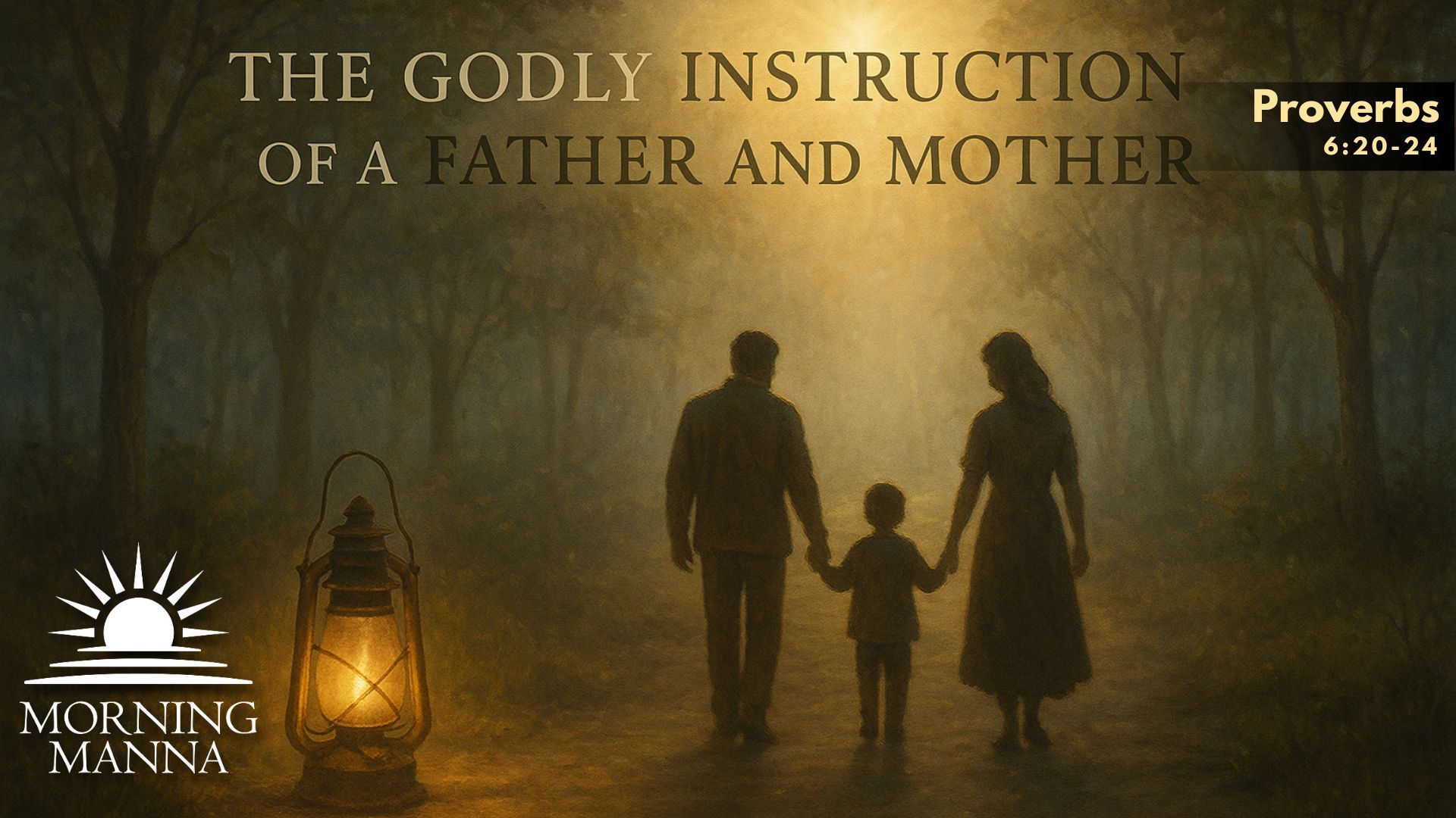 Morning Manna - July 14, 2025 - Proverbs 6:20-24 - The Godly ...