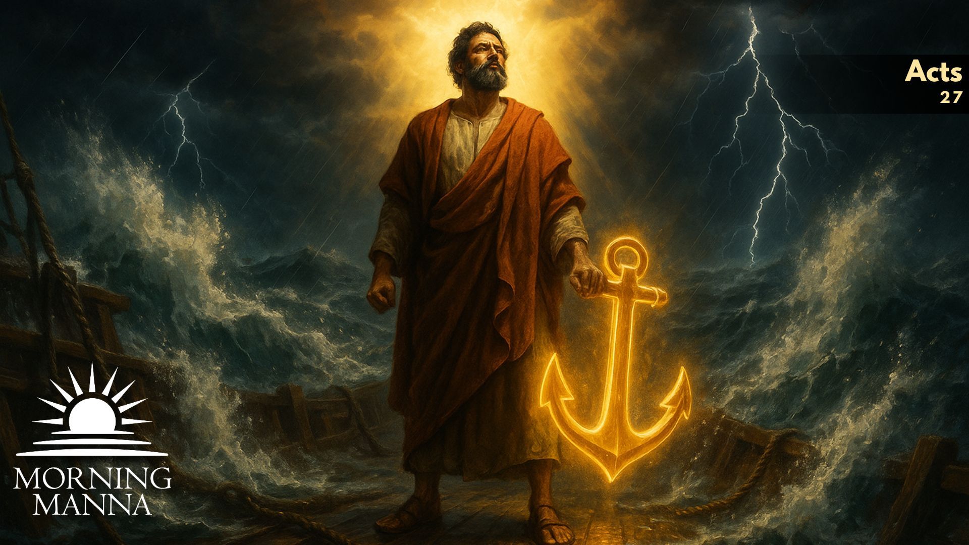 Morning Manna - October 3, 2025 - Acts 27 - Friday Boat Faith: Anchored ...