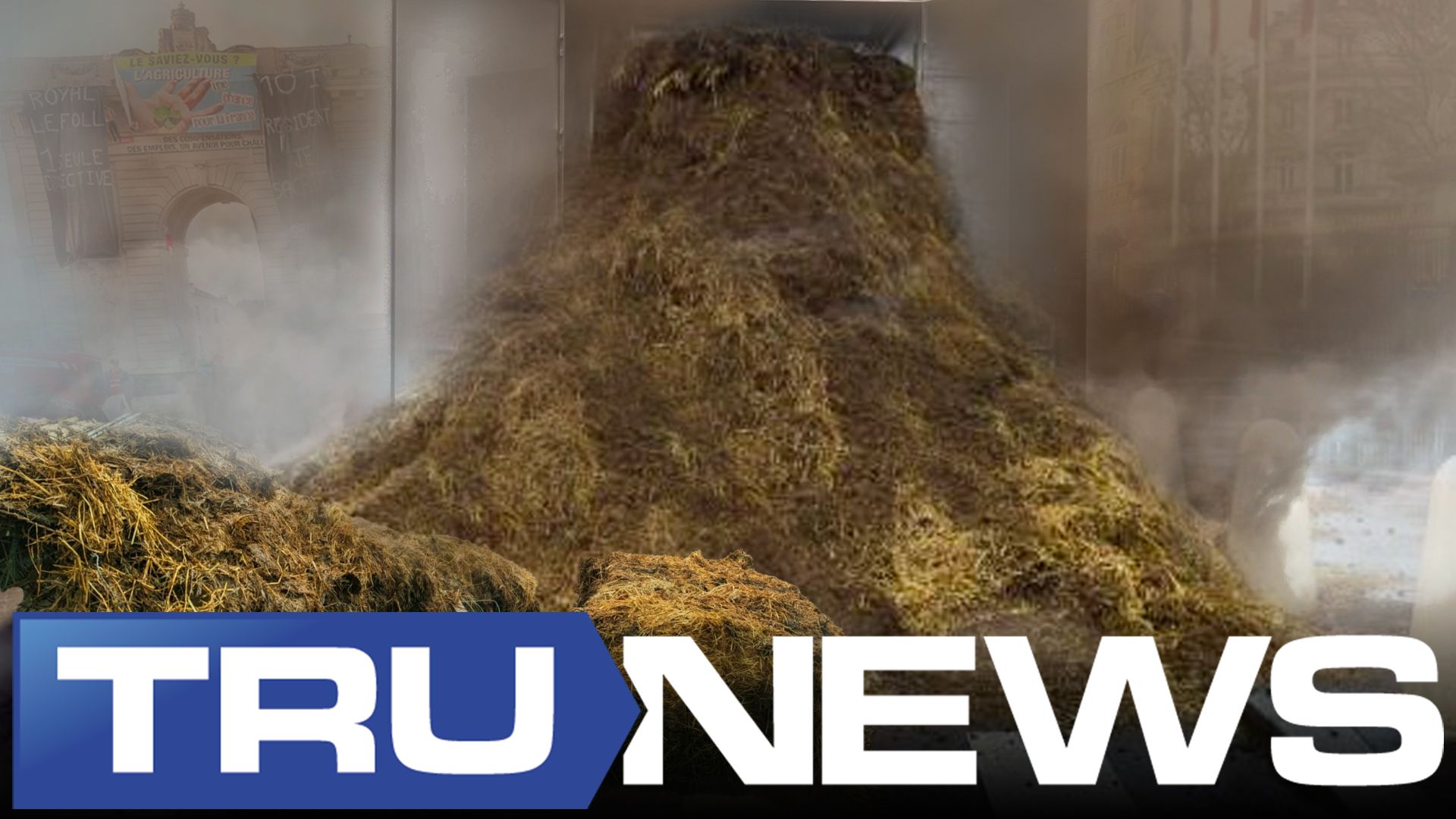 Manure War 2024: French Farmers Revolt Against Agenda 2030